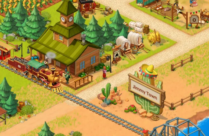 Become the owner of the town in the game Homesteads!