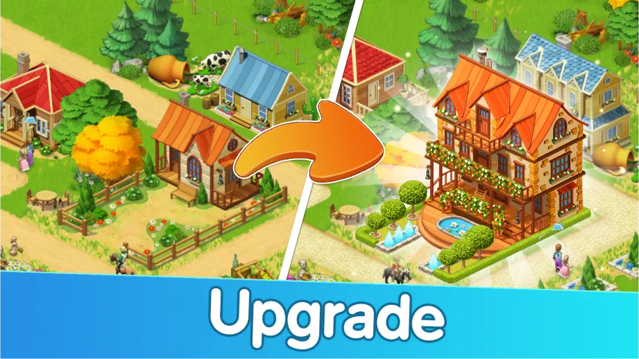 Become the owner of the town in the game Homesteads!