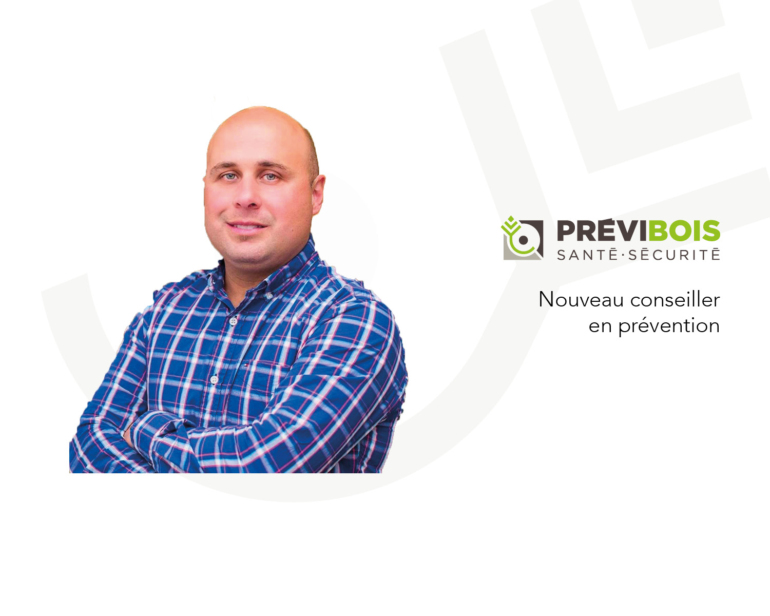Nouveau conseiller en prévention
