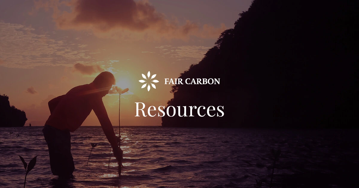 Resources - Fair Carbon