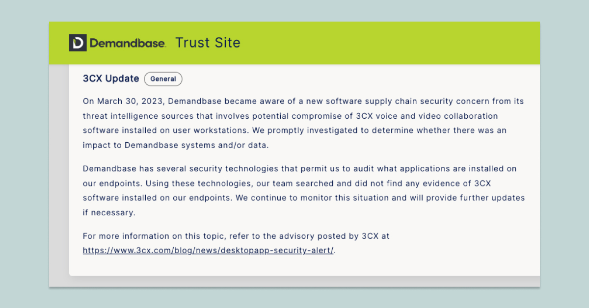 How Leading Companies Use Trust Center Updates — Best Practices and ...