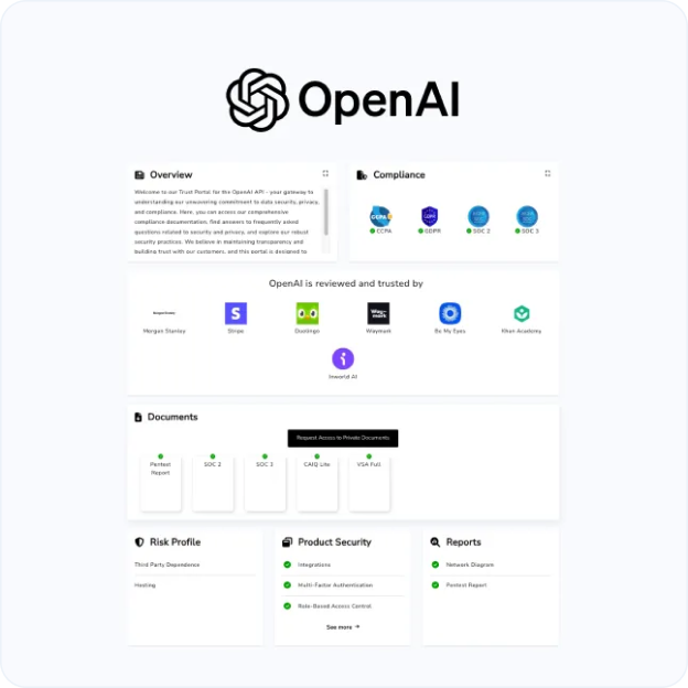 SafeBase customer Trust Center examples | SafeBase