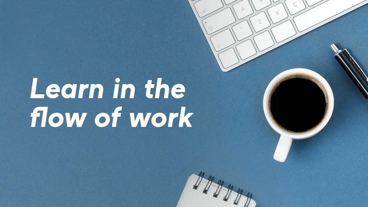 TicTac Learn News: Learn in the Flow of Work with e-learning