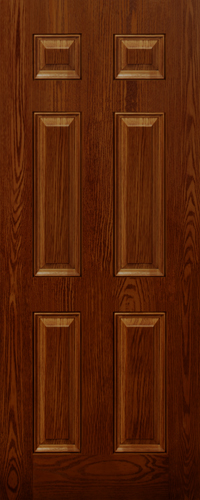 Oak 6 Panel - JBM Windows and Doors