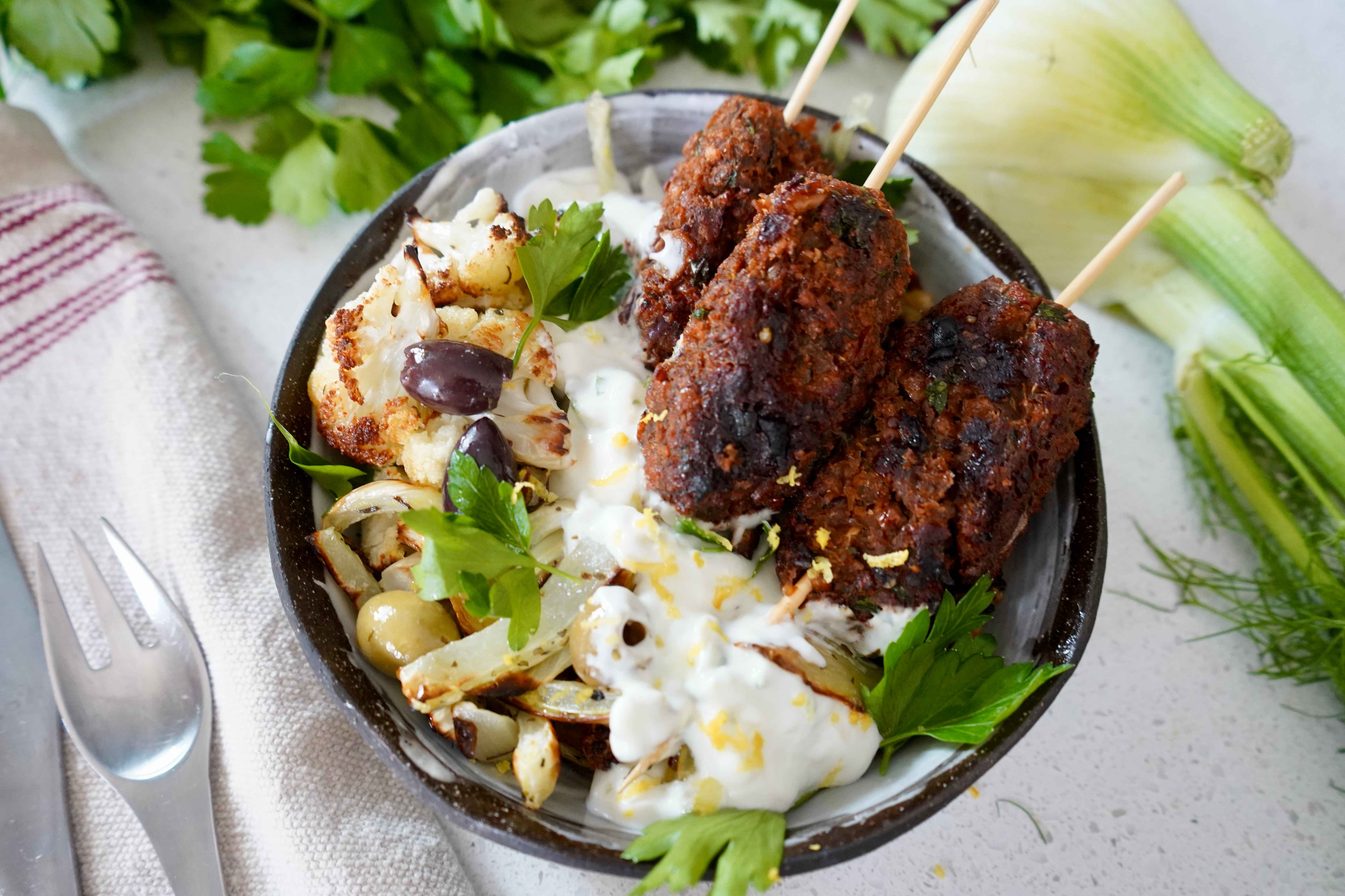 Plant-Based Kofta