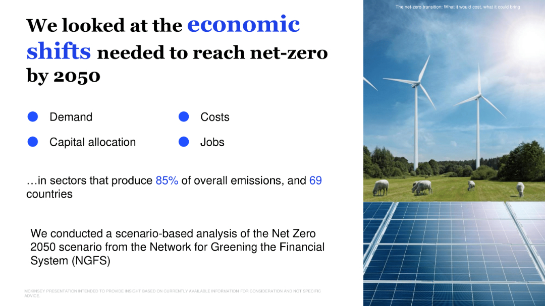 McKinsey | Agenda Slide | Slide 352 | The net-zero transition