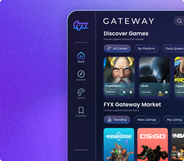 FYX Gateway | Ownership for Gamers with FYX Gateway