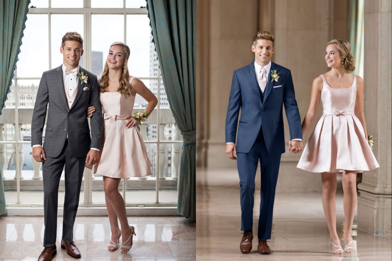 How to Match A Tux to A Prom Dress | Paul Simon Charlotte