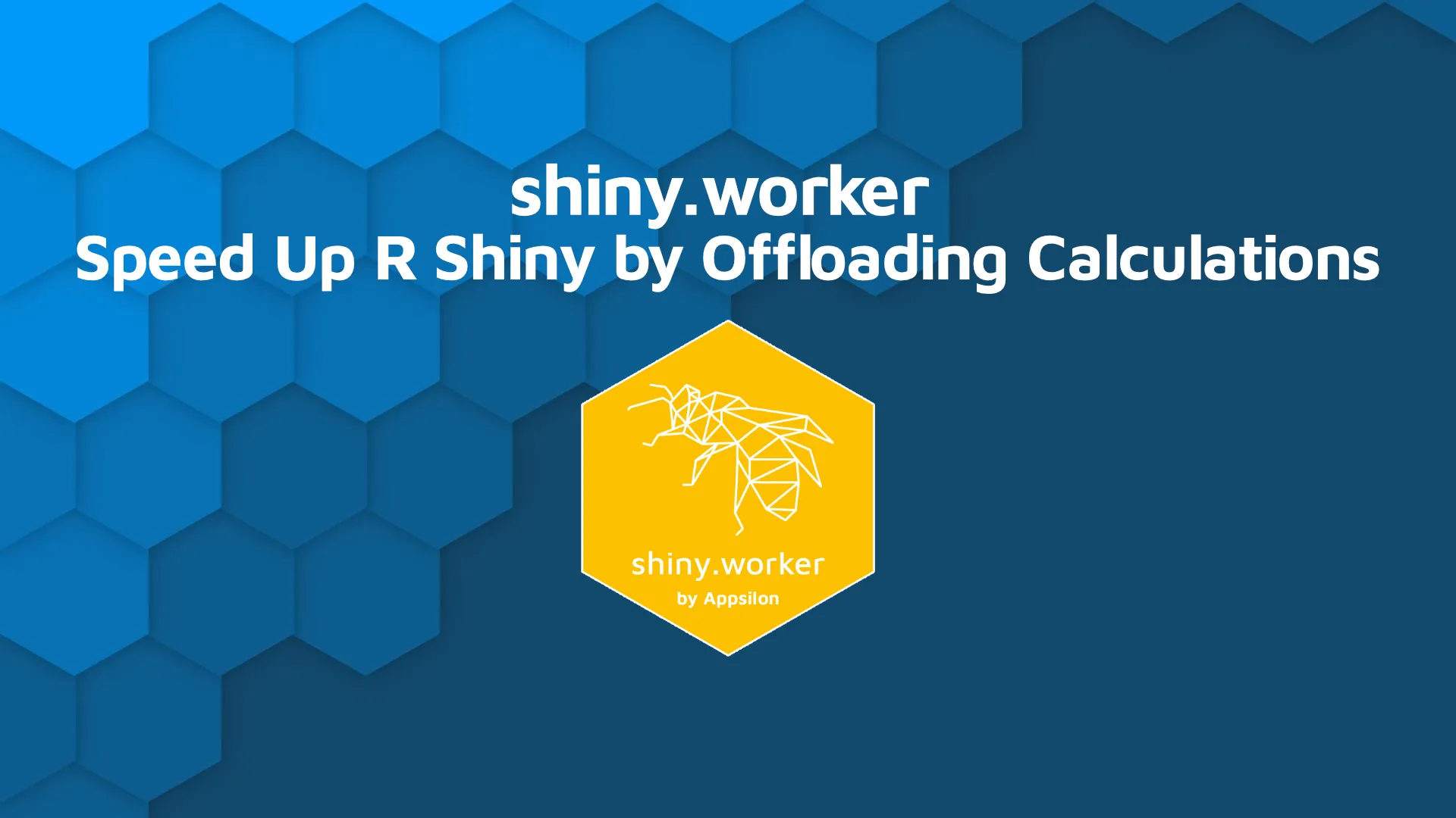 shiny.worker: Speed Up R Shiny Apps by Offloading Heavy Calculations