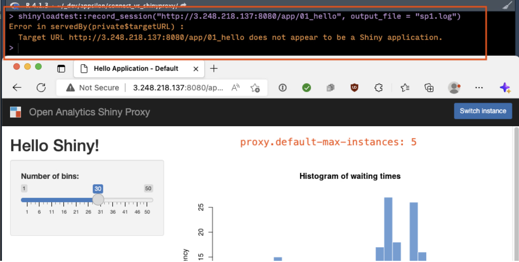 ShinyProxy vs Posit Connect: Benchmark Test for Scaling Shiny Apps