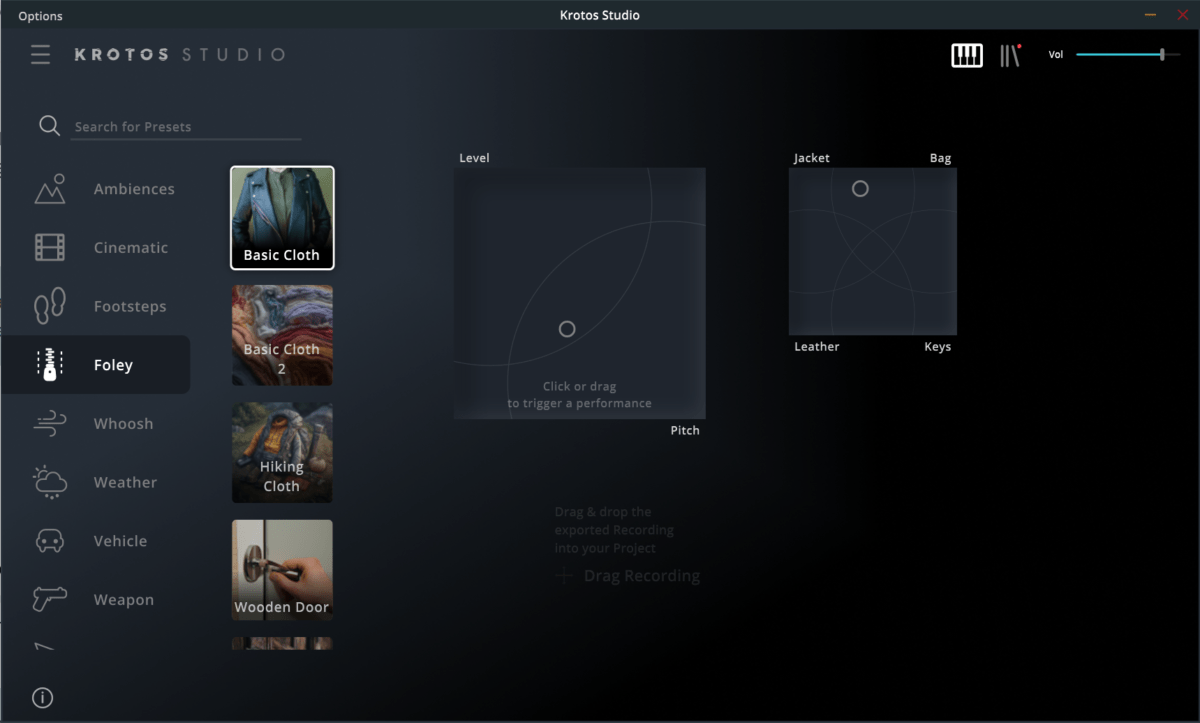 Create realistic and authentic Foley sound effects with Krotos Studio