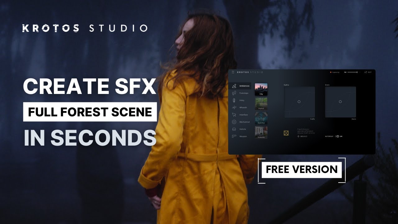 Forest Scene Sound Design Using Krotos Studio Free