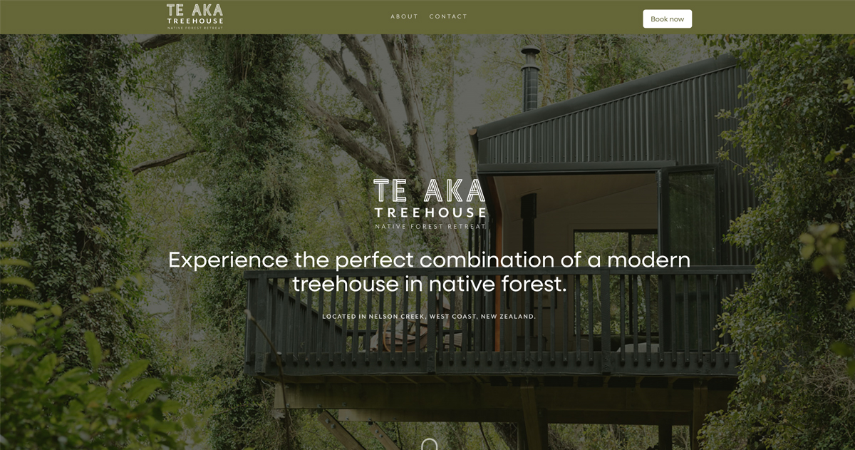 Te Aka Treehouse - Home