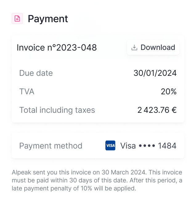 Hyperline - Seamless billing from quote to cash