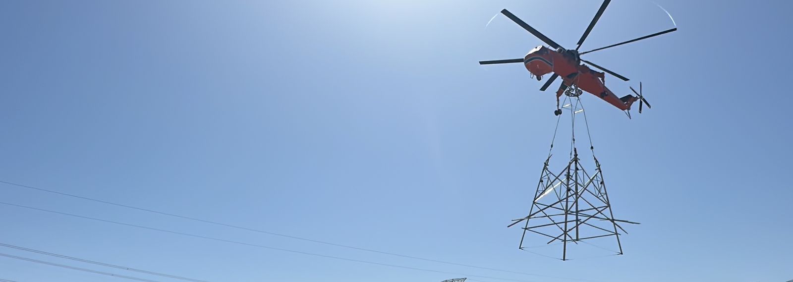 Heavy lift helicopter construction services | Helicopter Express