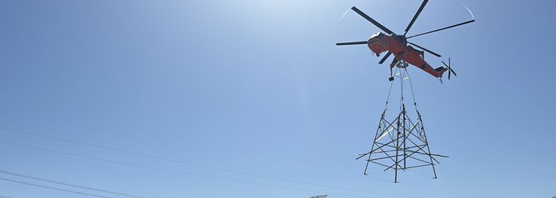 Heavy lift helicopter construction services | Helicopter Express