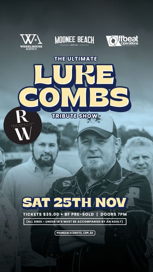 Luke Combs Tribute Show - Moonee Beach Hotel