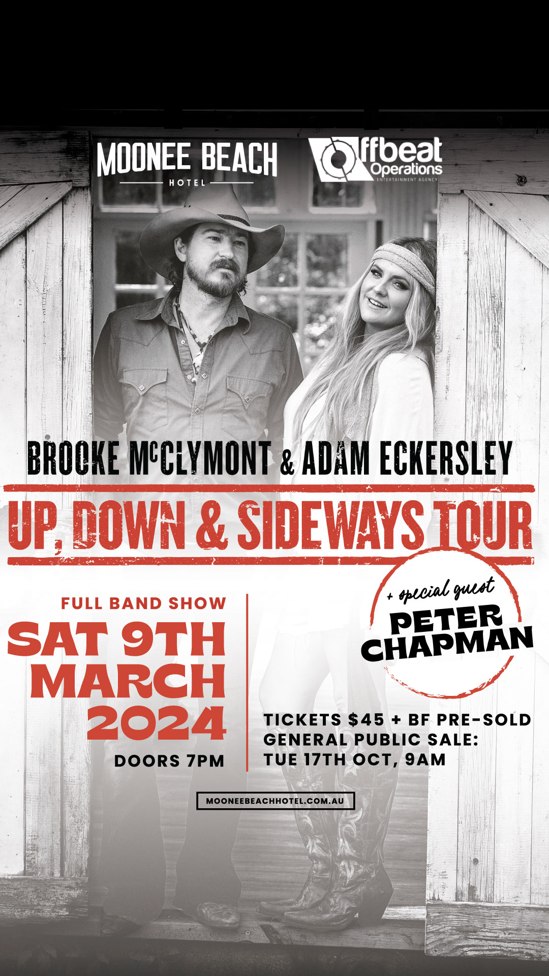 Brooke McClymont & Adam Eckersley - Moonee Beach Hotel
