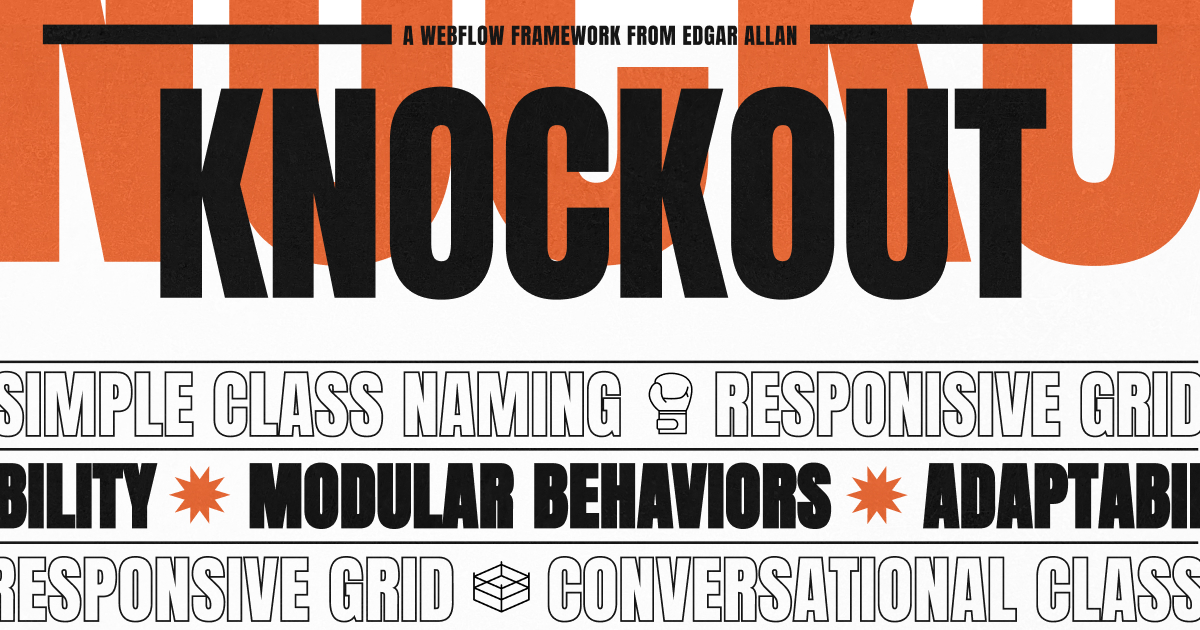 Knockout Framework | Webflow Tools & Resources