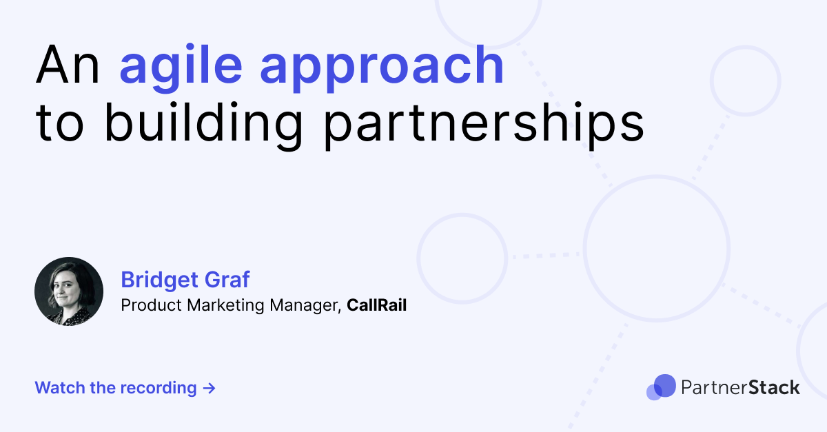 An agile approach to building partnerships