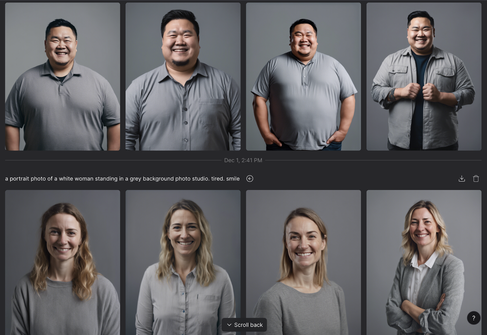 Familiar Faces: Creating "Normal" People using Gen AI