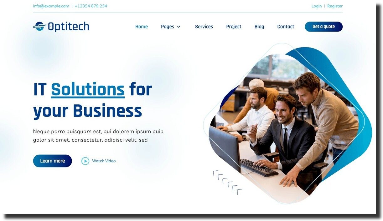 Top Professional IT Services Website Templates