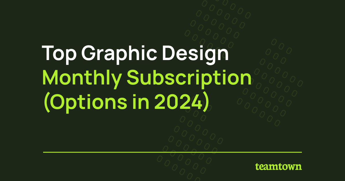 Top Graphic Design Monthly Subscription Options in 2024