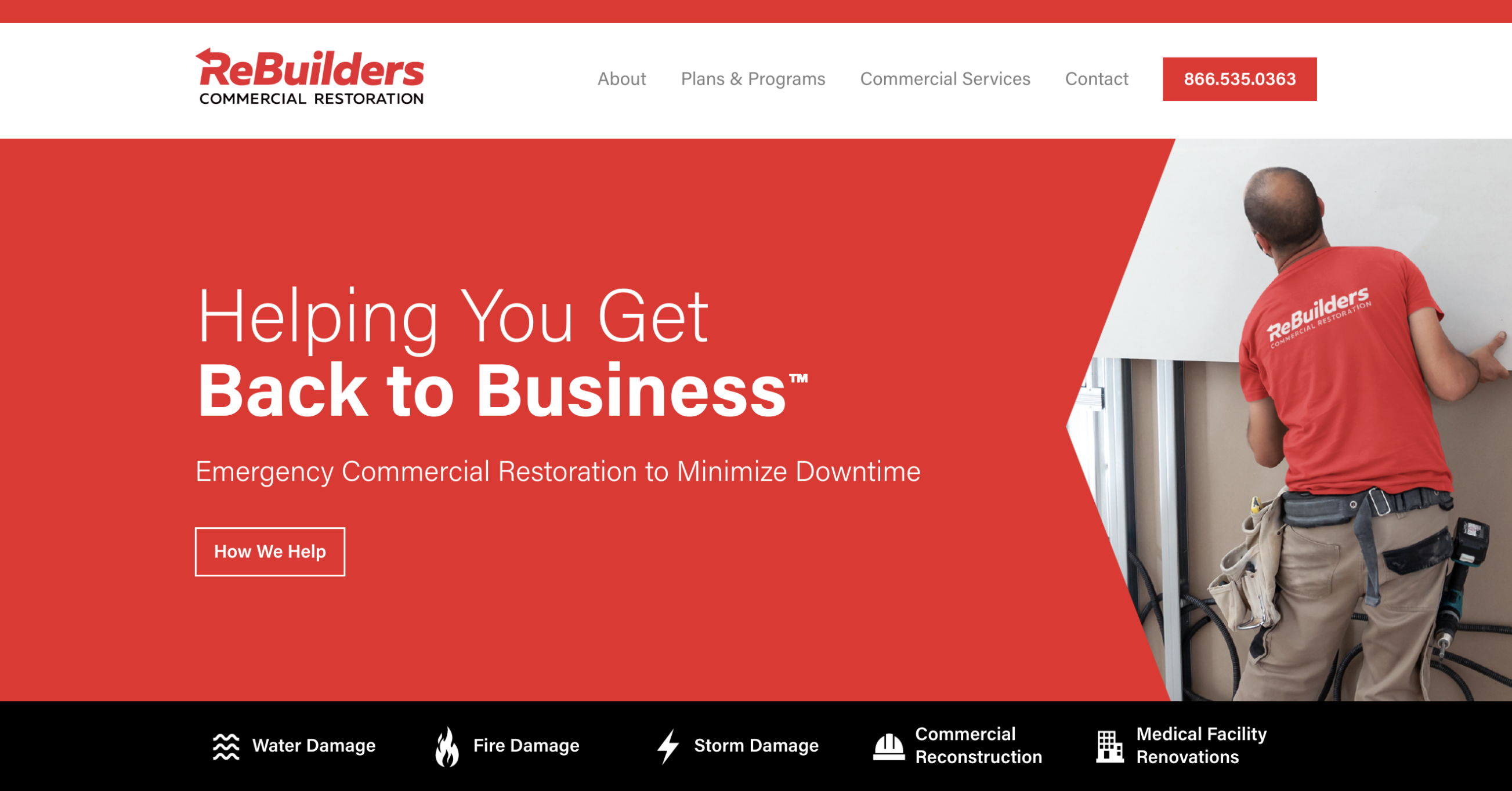 Rebuilders Commercial Restoration | Contact