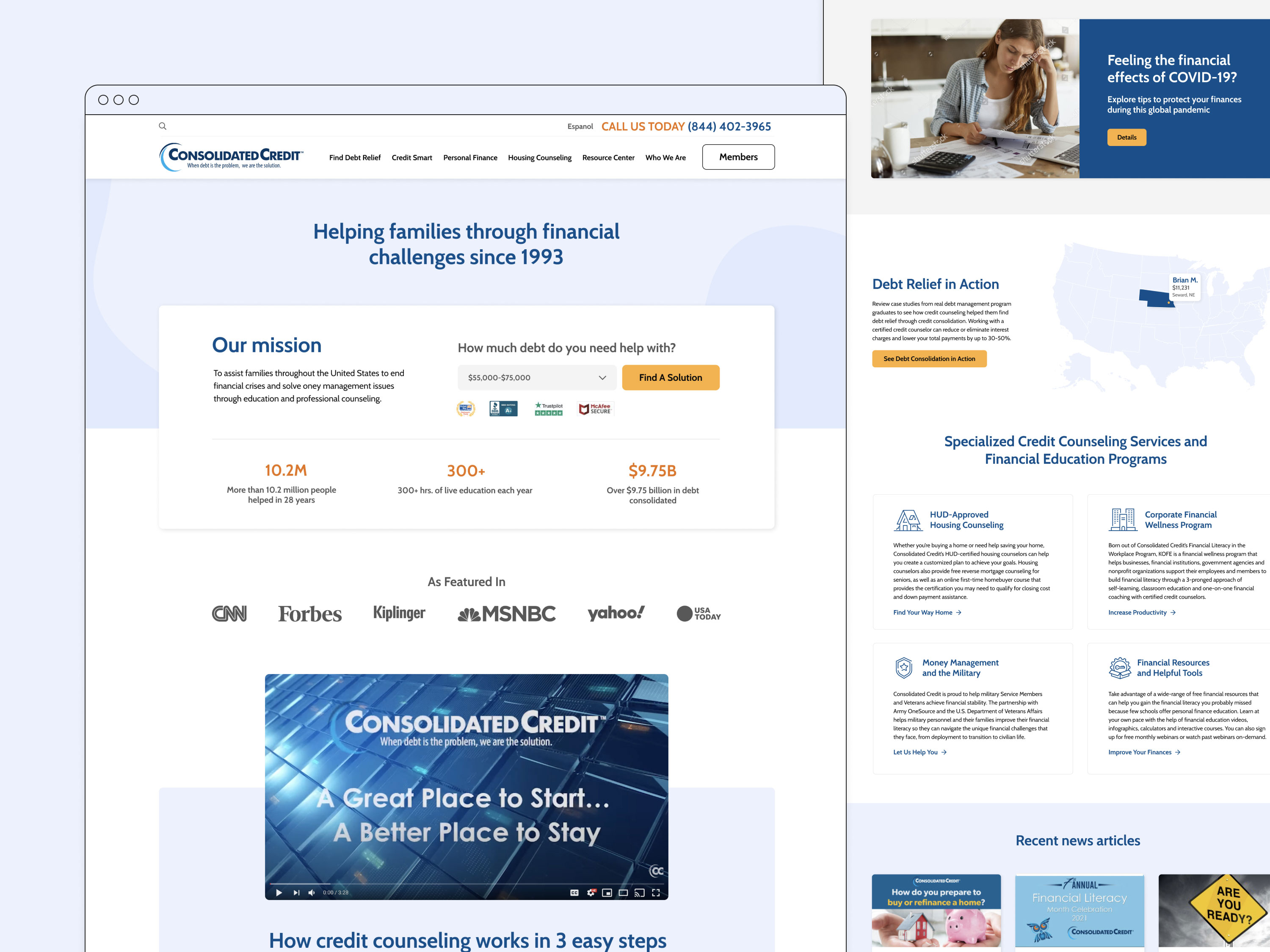 Consolidated Credit - A Callisto Digital Studio Case Study