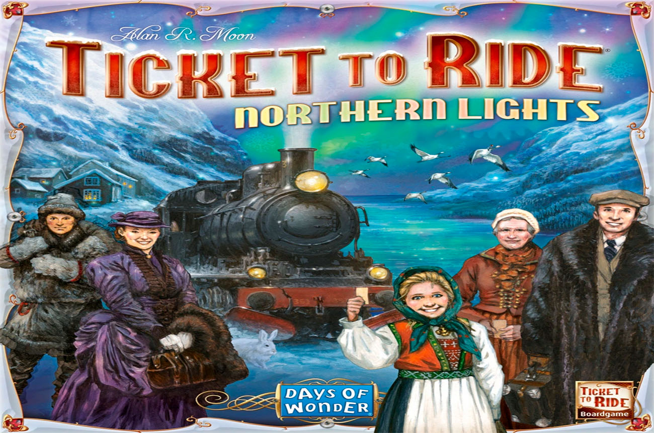 Ticket to Ride Northern Lights | Læs om Spillet og Find en forhandler