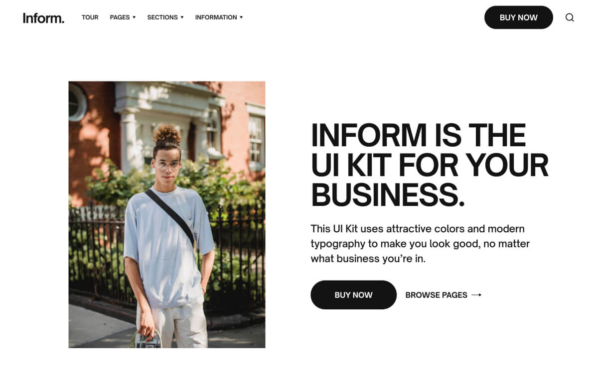 Inform - Webflow HTML Website Template