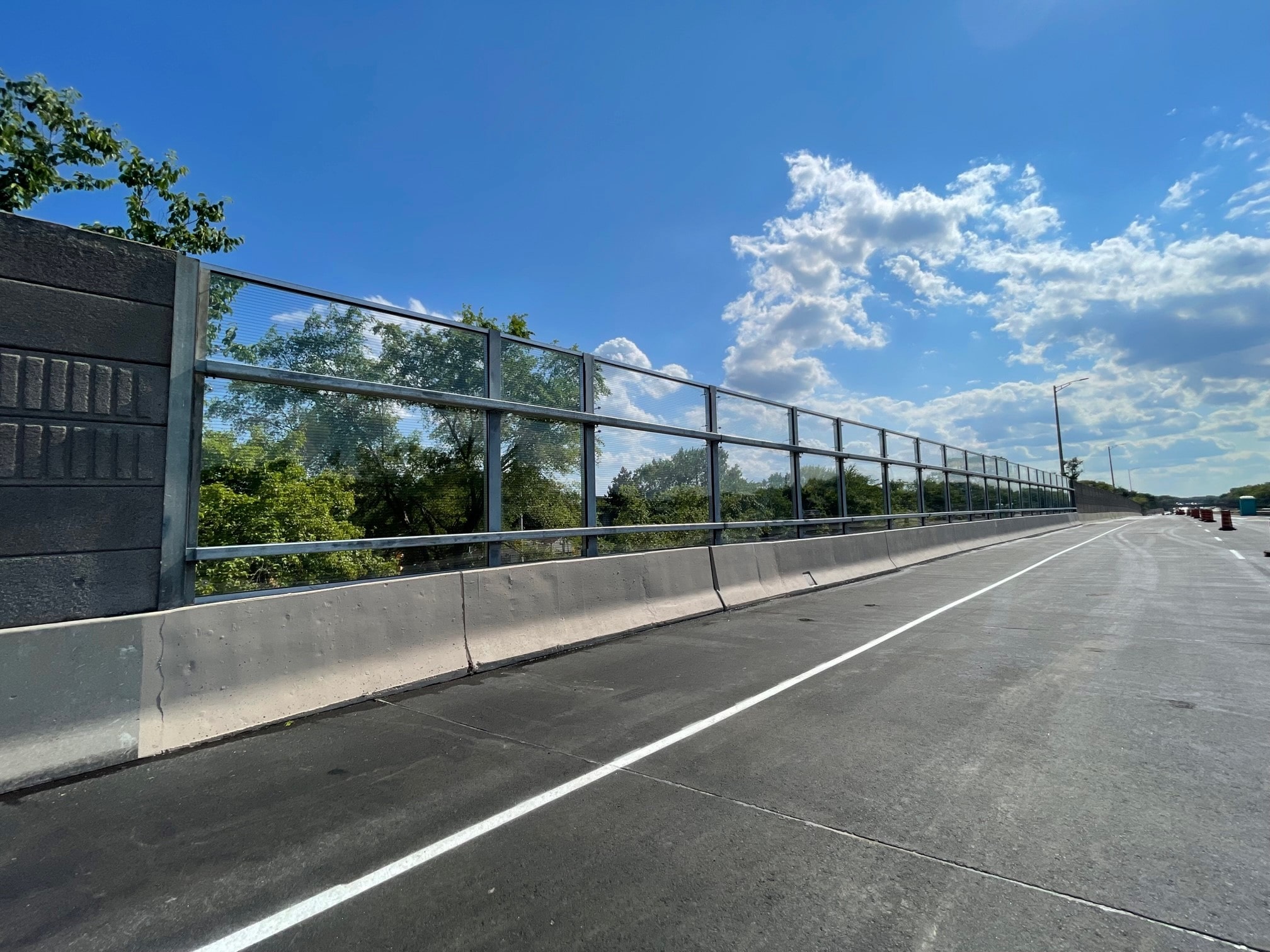 Safety - Superior Transparent Noise Barriers