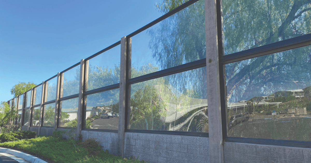 Transparent Noise Panels by Superior Transparent Noise Barriers