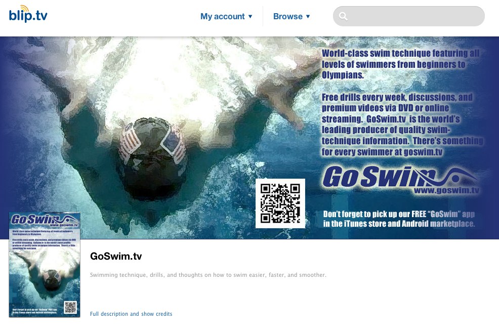 New Blip.tv Channel | GoSwimTV Blog