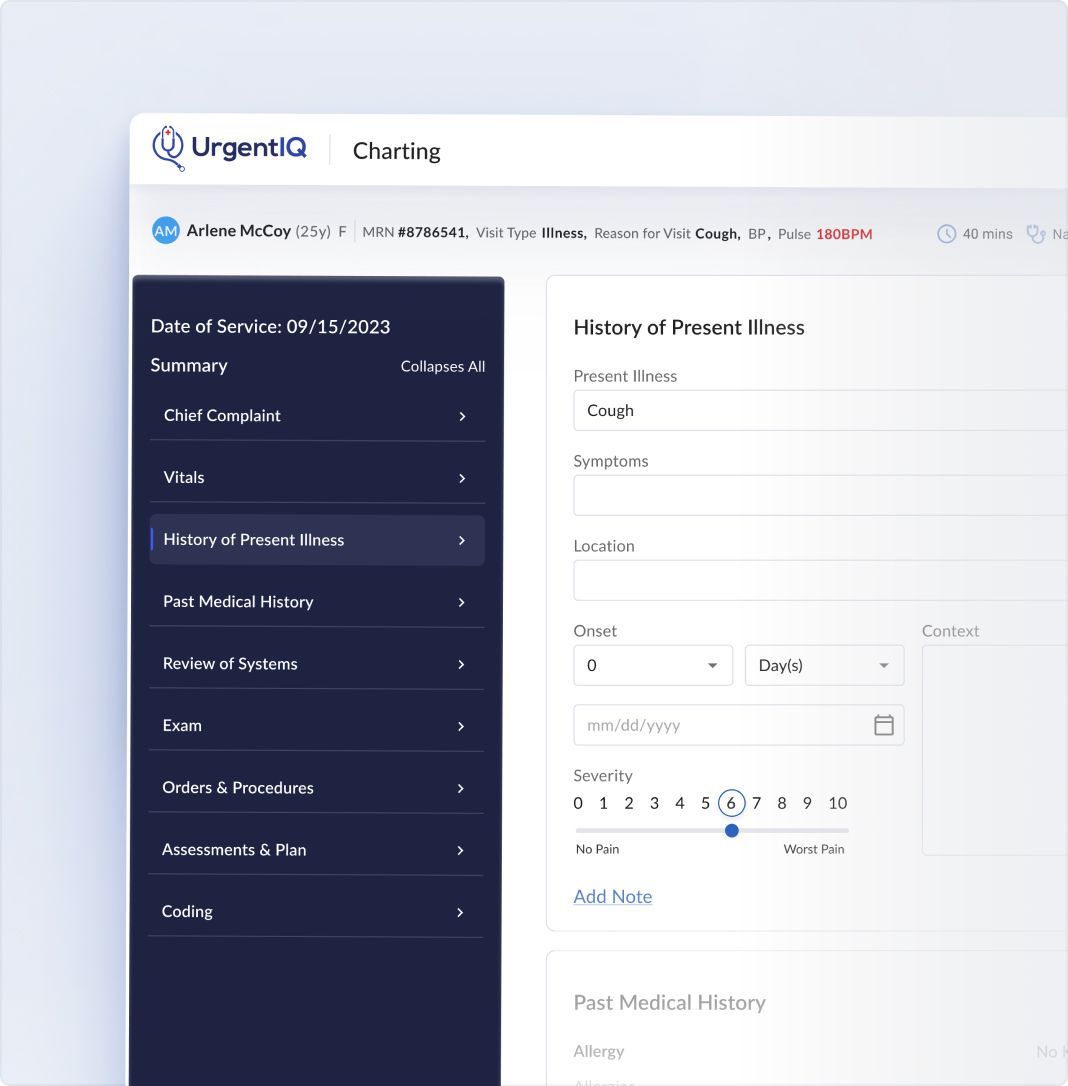 UrgentIQ - Empowering Urgent Care Centers