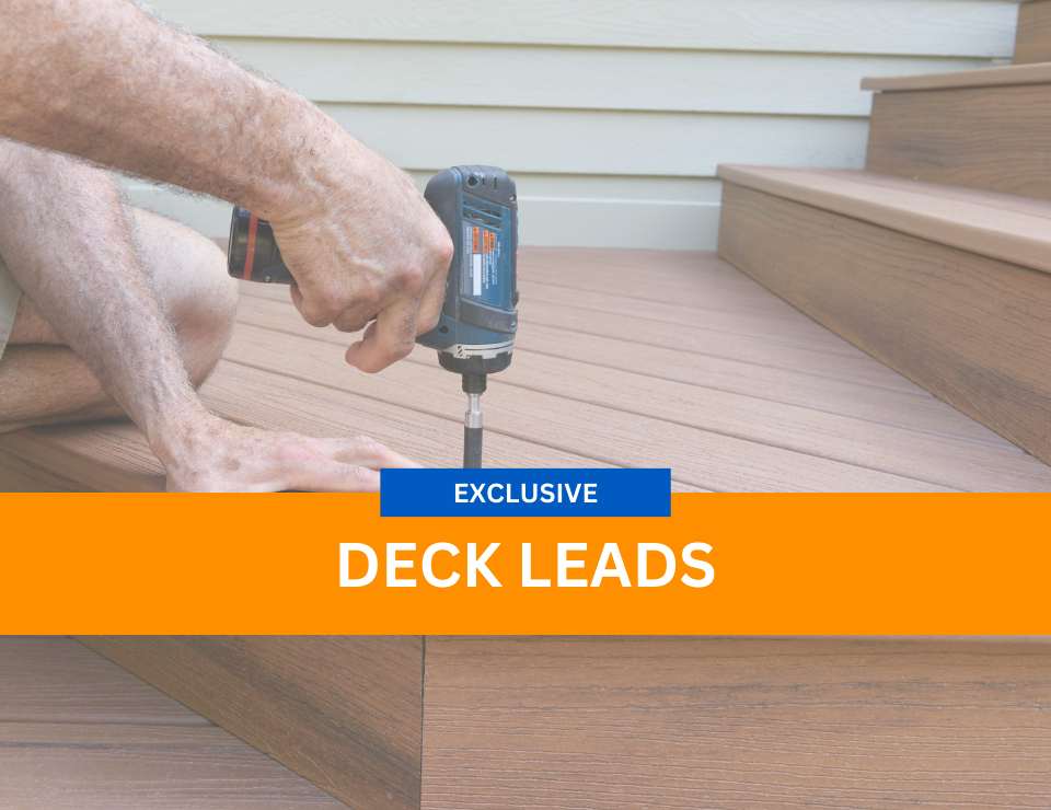 Exclusive leads for decking contractors