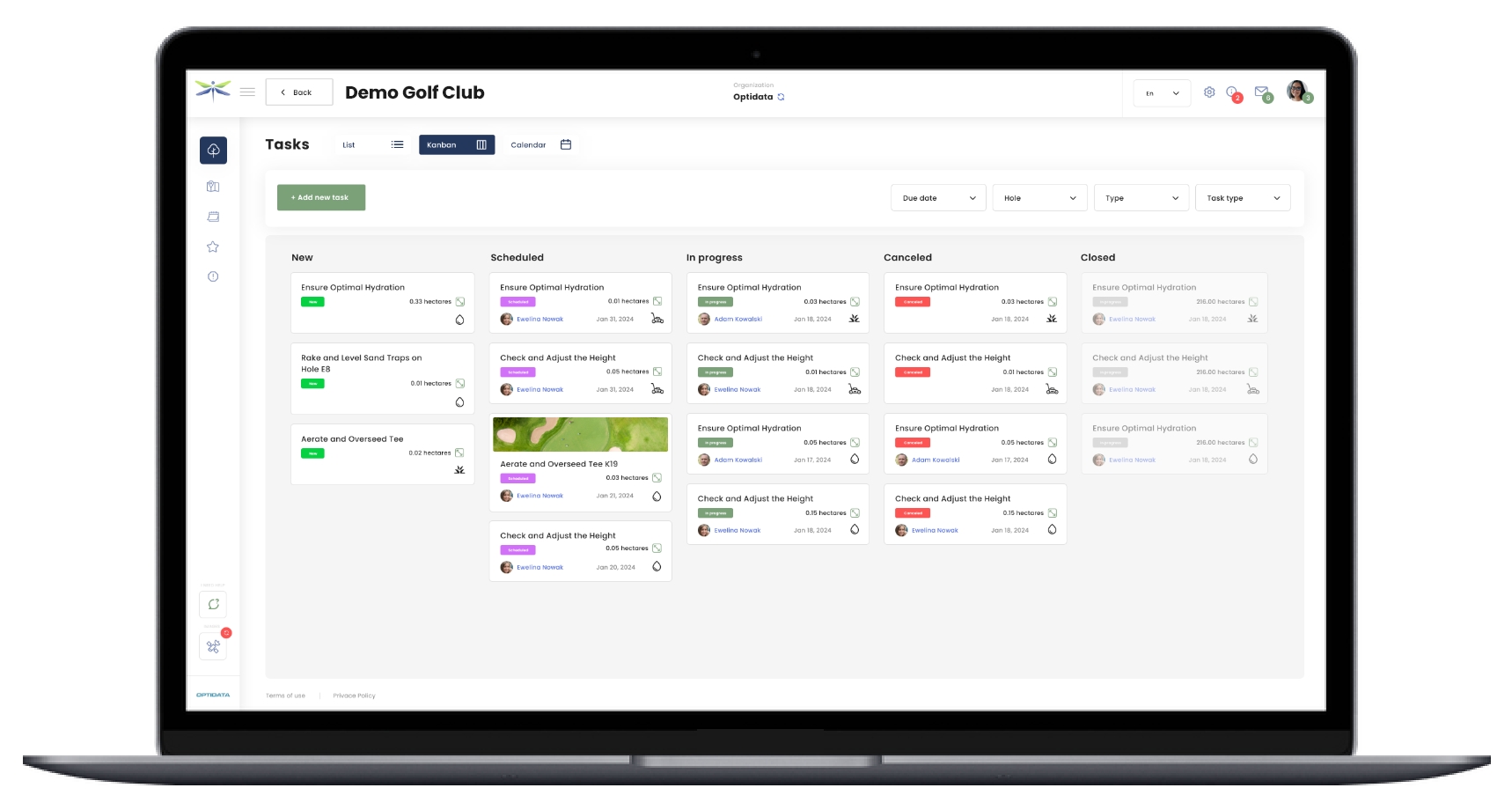 SKIM – One platform to optimize turf management