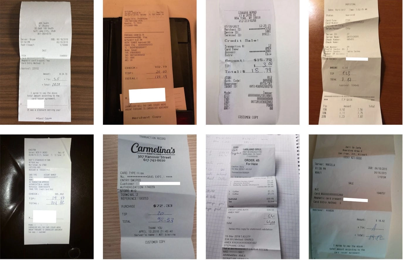 Handwritten Receipt - Worldwide OCR | Mindee