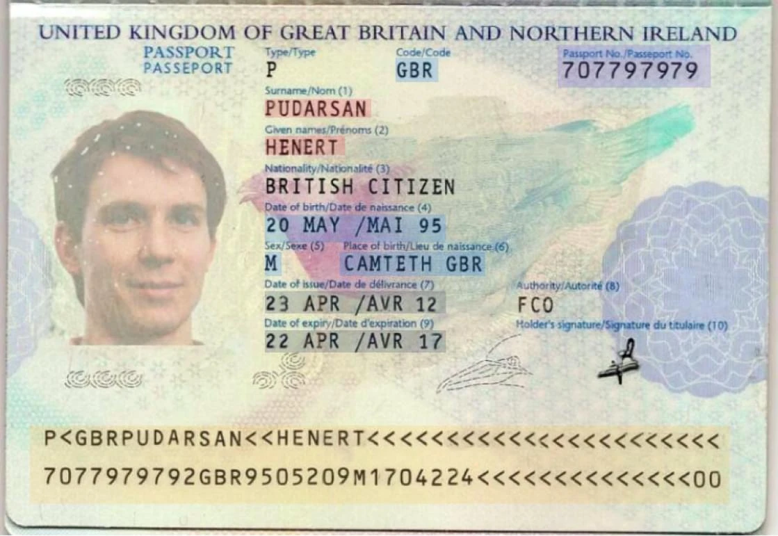 Passport Ocr Digitize Passport Using Ocr Api Mindee
