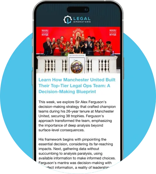The #1 Newsletter for Legal Operators | Legal Operators