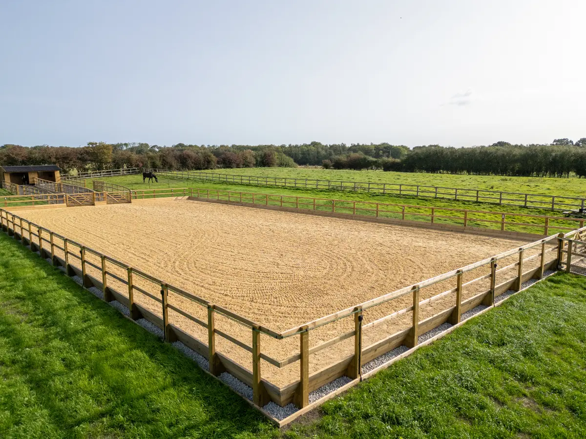 Riding Arena & Sand School Installations - Chart Riding Arenas