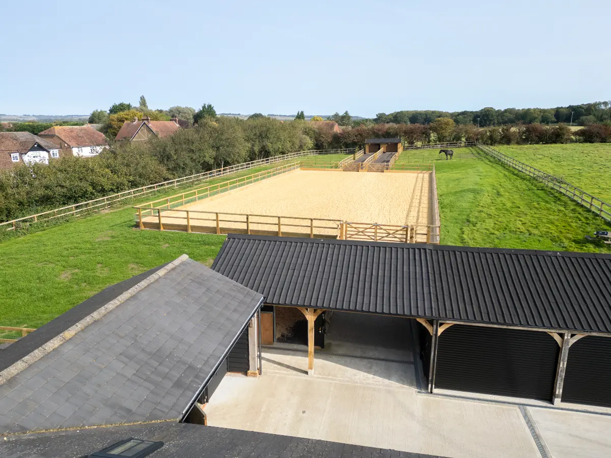Riding Arena & Sand School Installations - Chart Riding Arenas