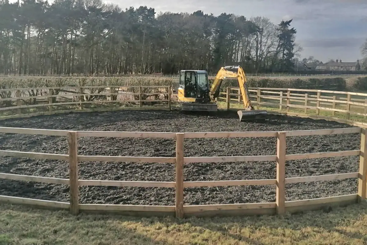 Lunge Pens & All-Weather Turnout - Chart Riding Arenas