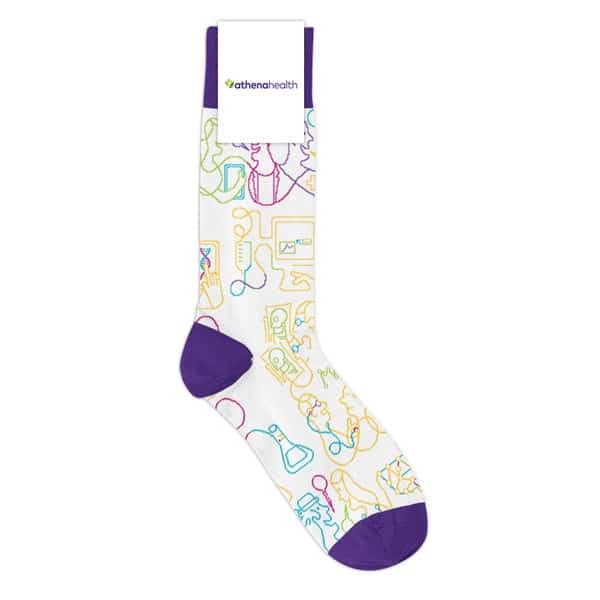 Custom Sock Gallery | View all our Branded Sock Designs