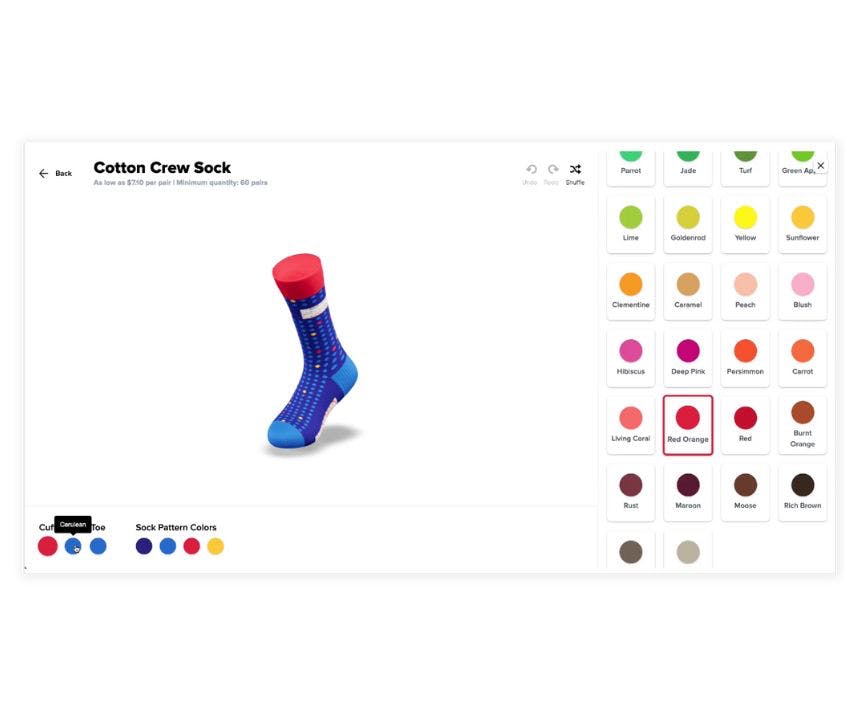 How To Use Sock Club's Online Custom Sock Designer