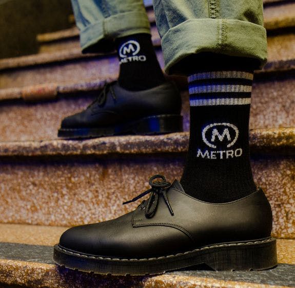Custom Socks Make Iconic Merch For Iconic Venue, Metro Chicago