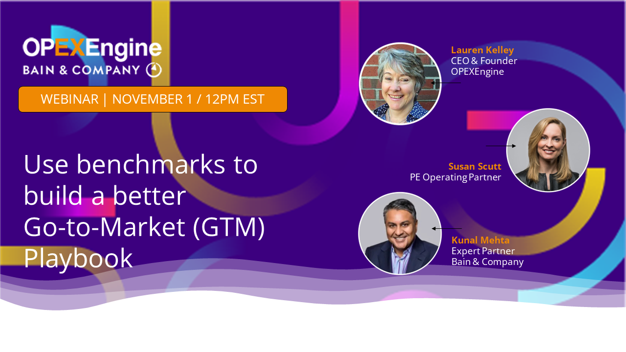 OPEXEngine Webinars | Use Benchmarks to Build a Better Go-to-Market ...