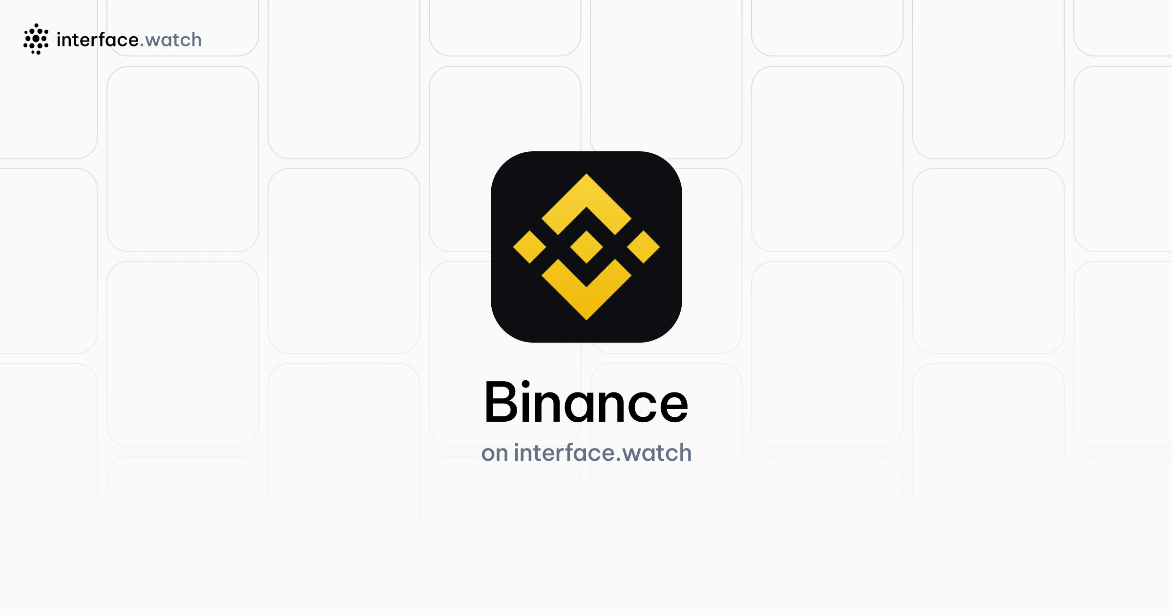 interface.watch | WatchOS User Interfaces of Binance