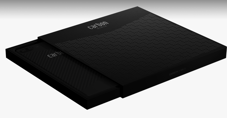 Carbon 1 MK II Smartphone. Thinnest. Lightest. Carbon Fiber. | Carbon ...