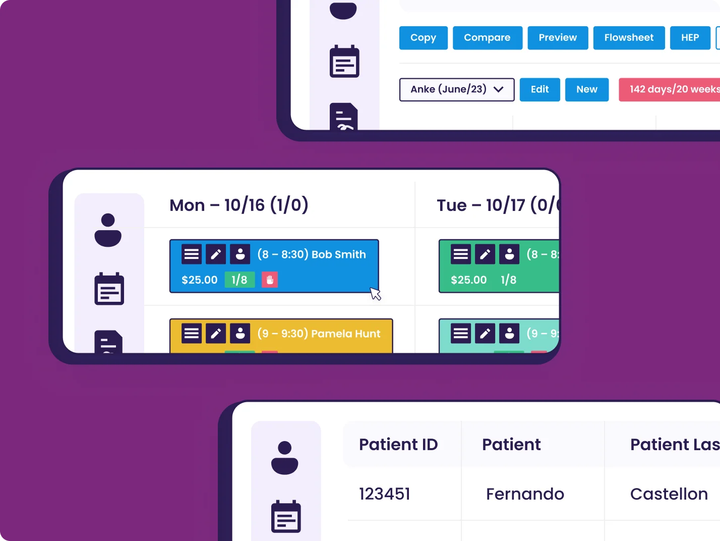PT Software Optimized for the front desk | Empower EMR
